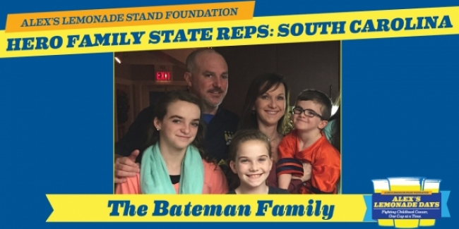 The Bateman Family, South Carolina | Alex's Lemonade Stand Foundation ...