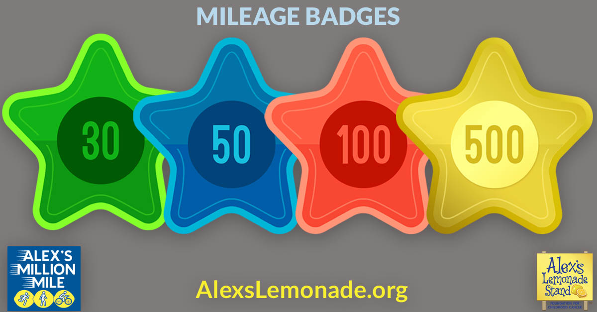 Earning Badges | Alex's Lemonade Stand Foundation for Childhood Cancer