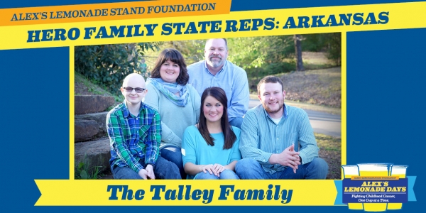 The Talley Family, Arkansas | Alex's Lemonade Stand Foundation for ...