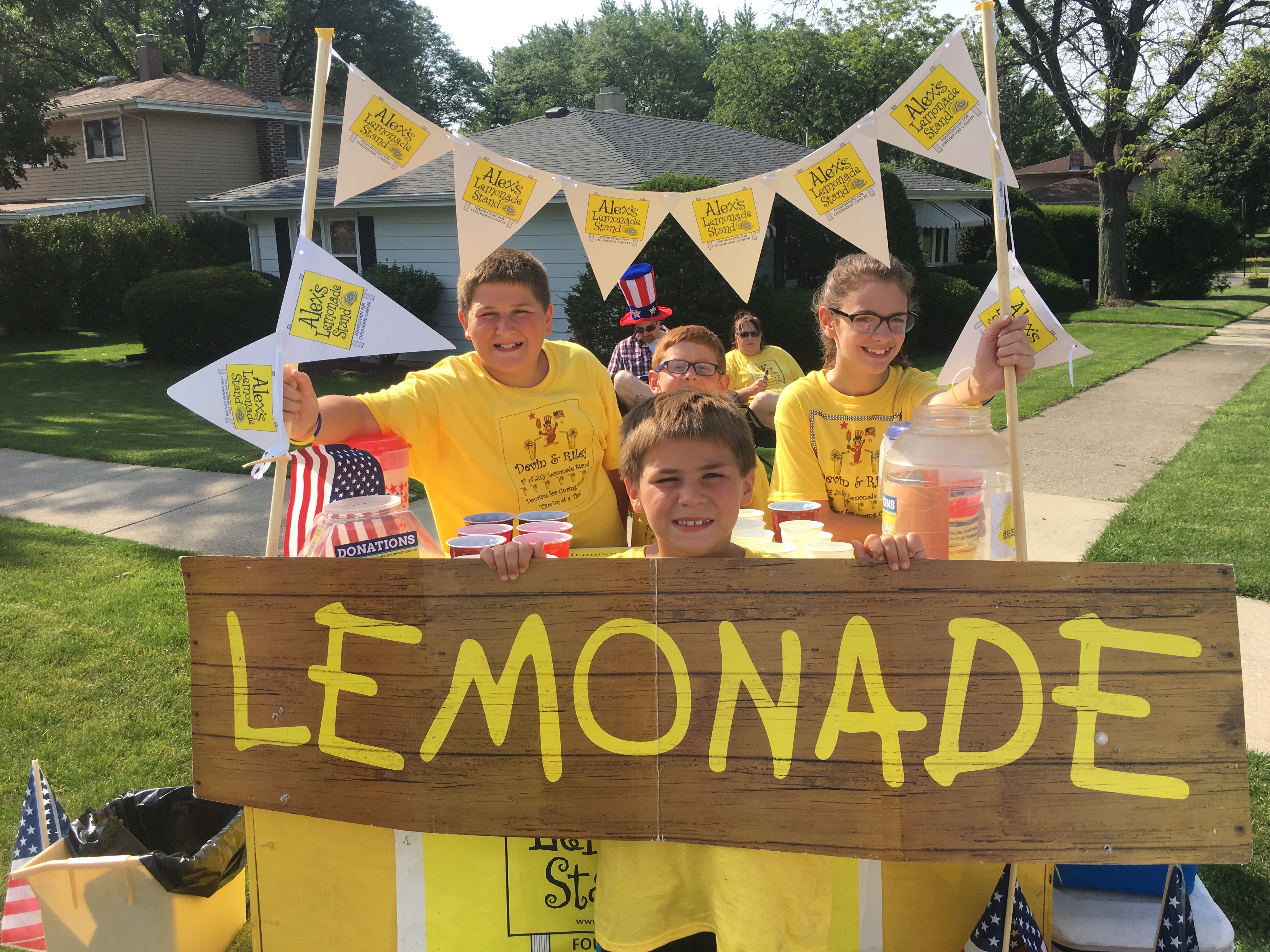 Devin and Riley’s Lemonade Stand | Alex's Lemonade Stand Foundation for ...