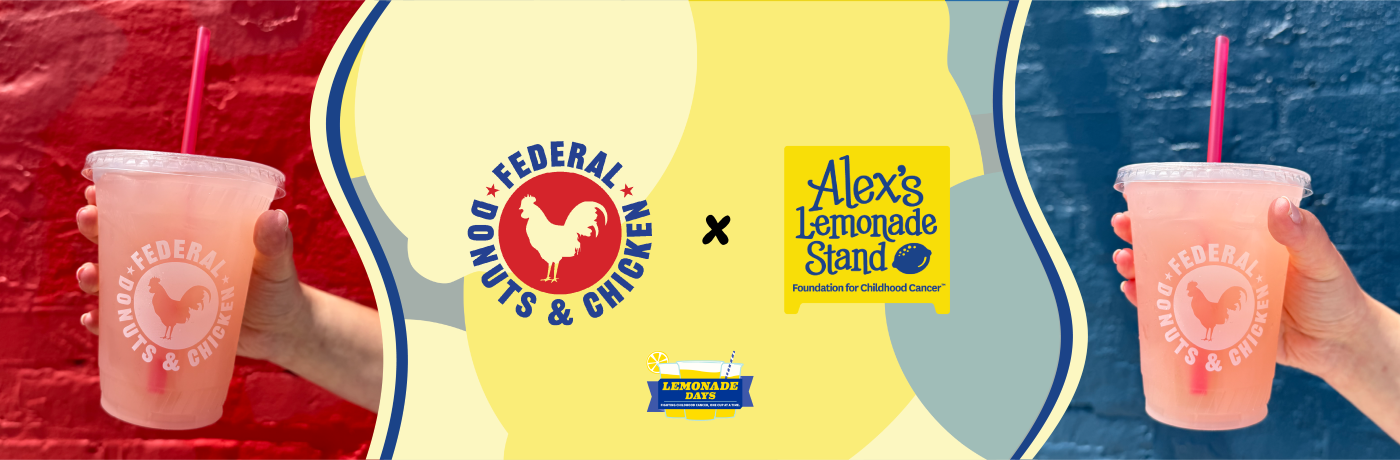 Federal Donuts & Chicken Lemonade Stand | Alex's Lemonade Stand ...