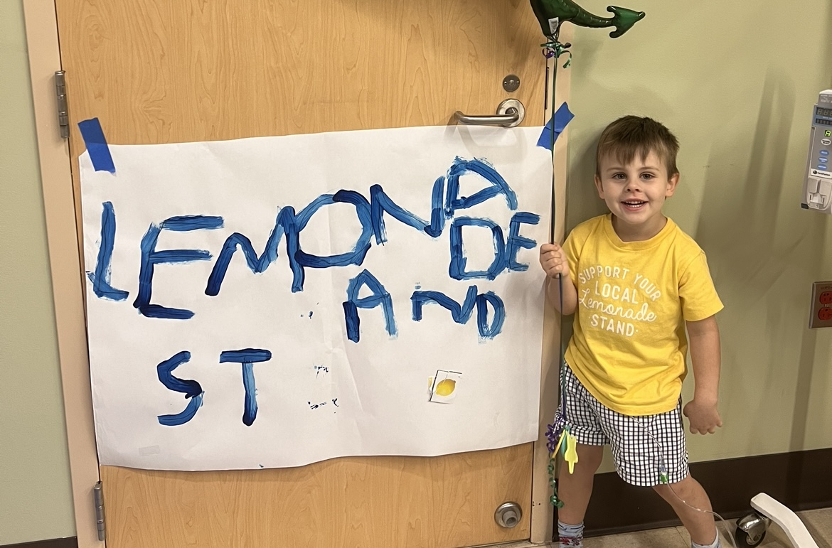 Greyson’s lemonade stand | Alex's Lemonade Stand Foundation for ...