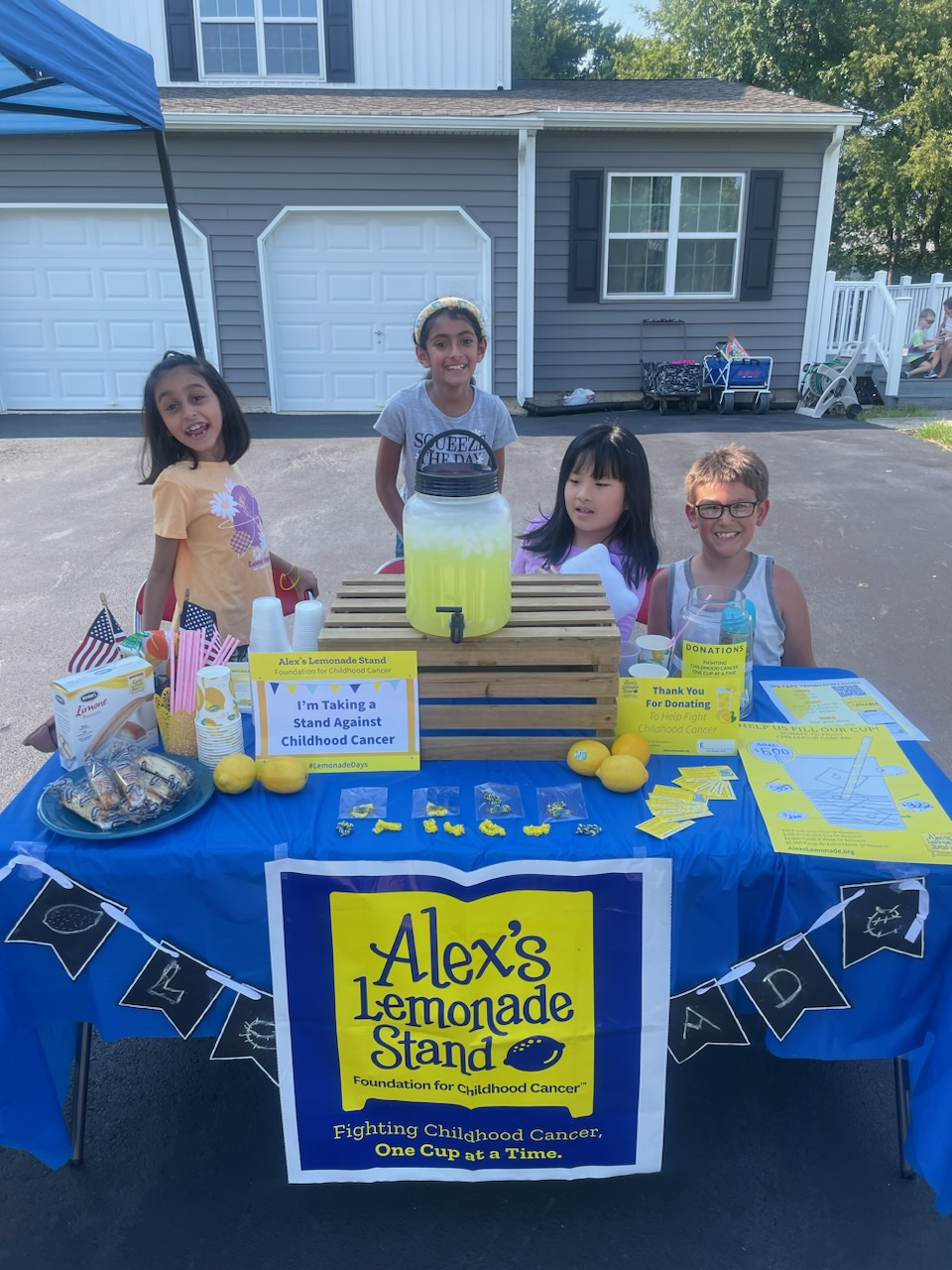 Wellington lemonade stand | Alex's Lemonade Stand Foundation for Childhood Cancer