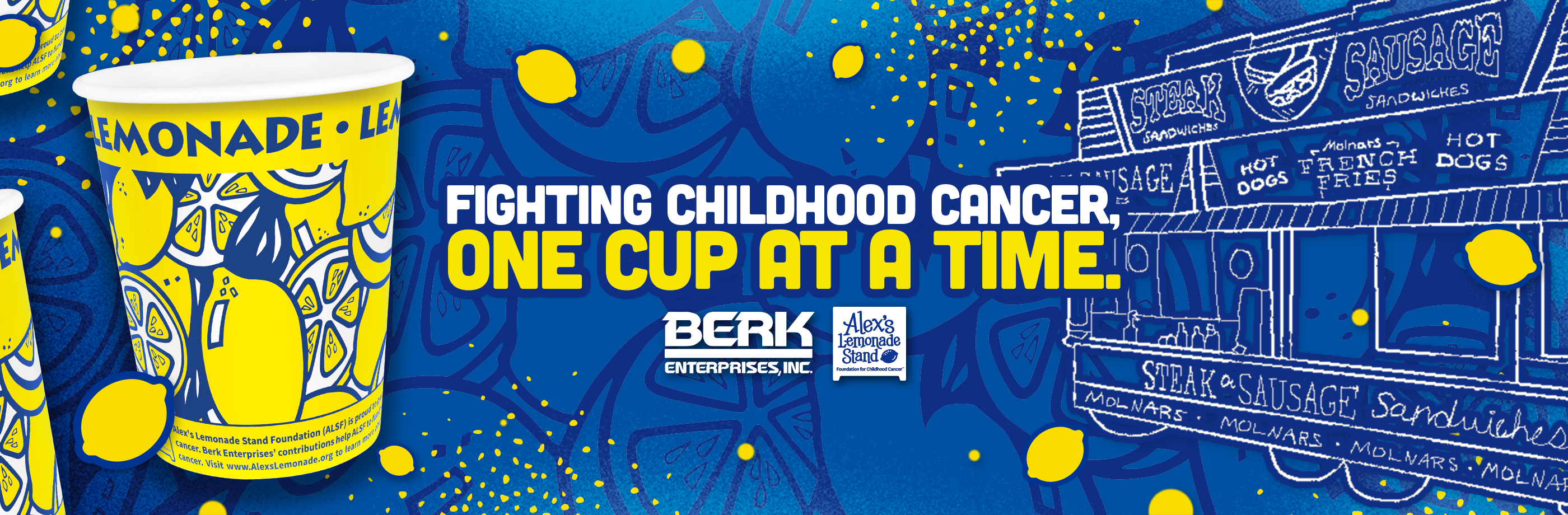 Berk Enterprises Lemonade Stand | Alex's Lemonade Stand Foundation for ...