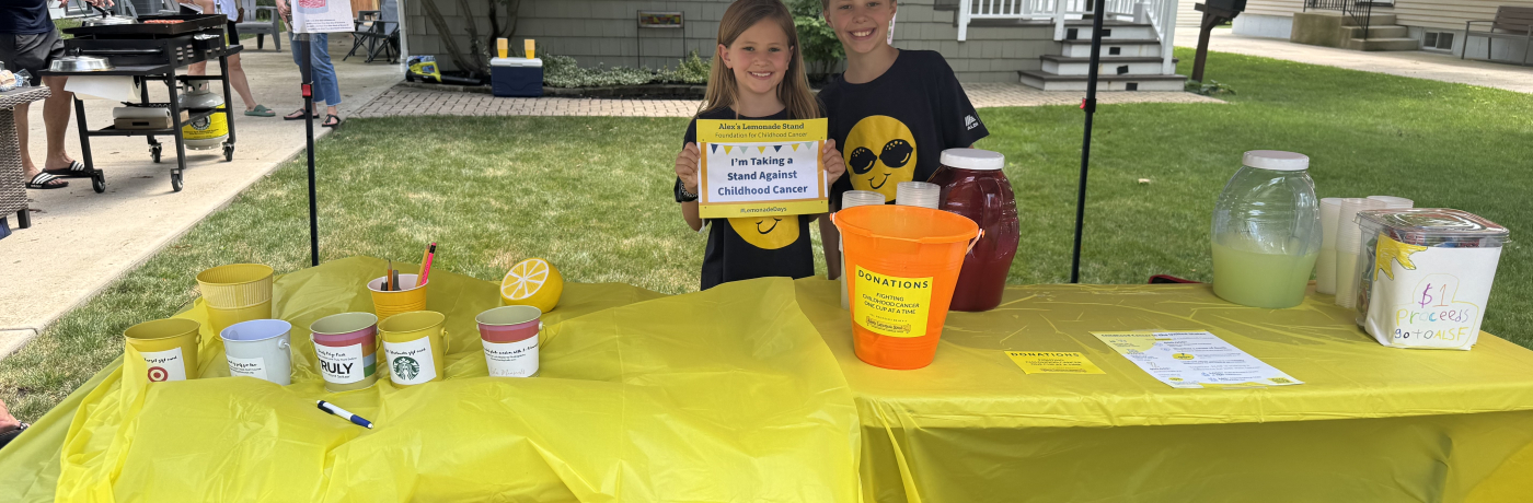 Johnson's Lemonade Stand | Alex's Lemonade Stand Foundation for ...