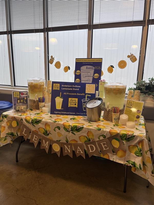 Anderson-DuBose Lemonade Stand | Alex's Lemonade Stand Foundation for ...